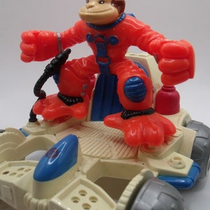 Vintage Fisher Price Rescue Heroes Comet Space Monkey & Lunar Space ...
