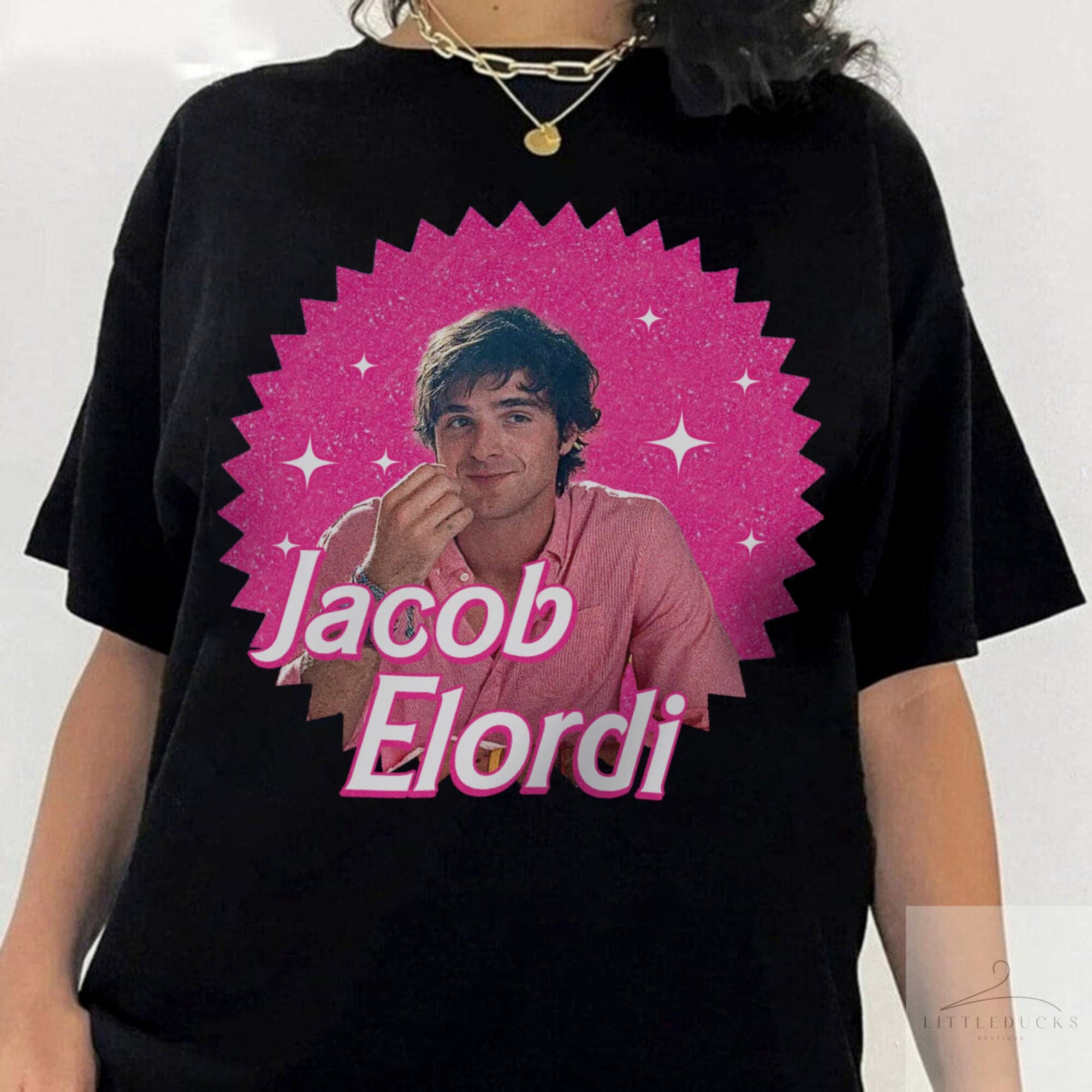 Jacob Elordi Barbi Shirt, Valentine Day Shirt, Homage Jacob Elordi 90s ...