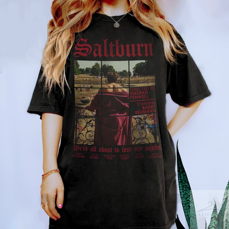 Saltburn Movie Shirt, Jacob Elordi Tshirt, Saltburn Merch Shirt ...