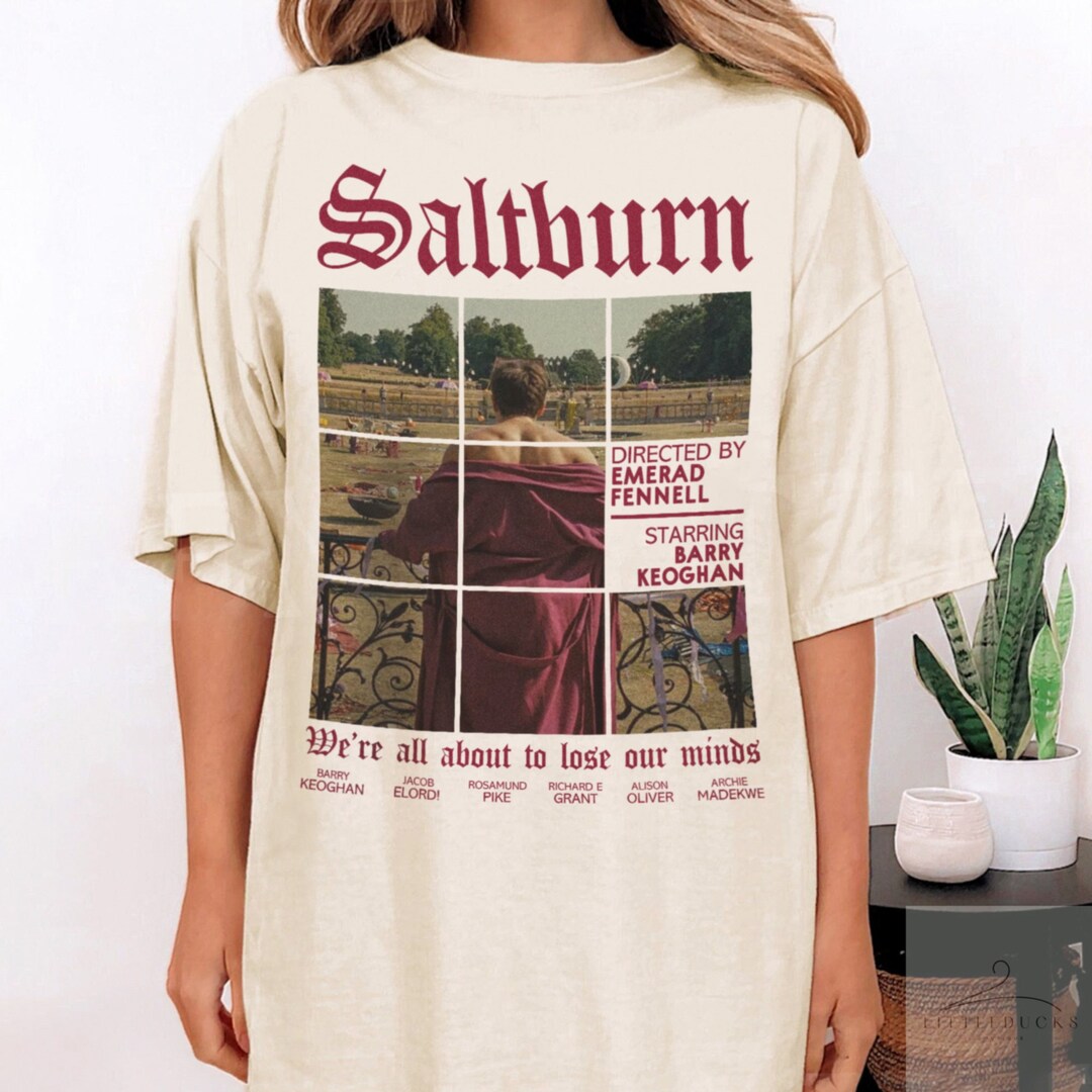Saltburn Movie Shirt, Jacob Elordi Tshirt, Saltburn Merch Shirt ...