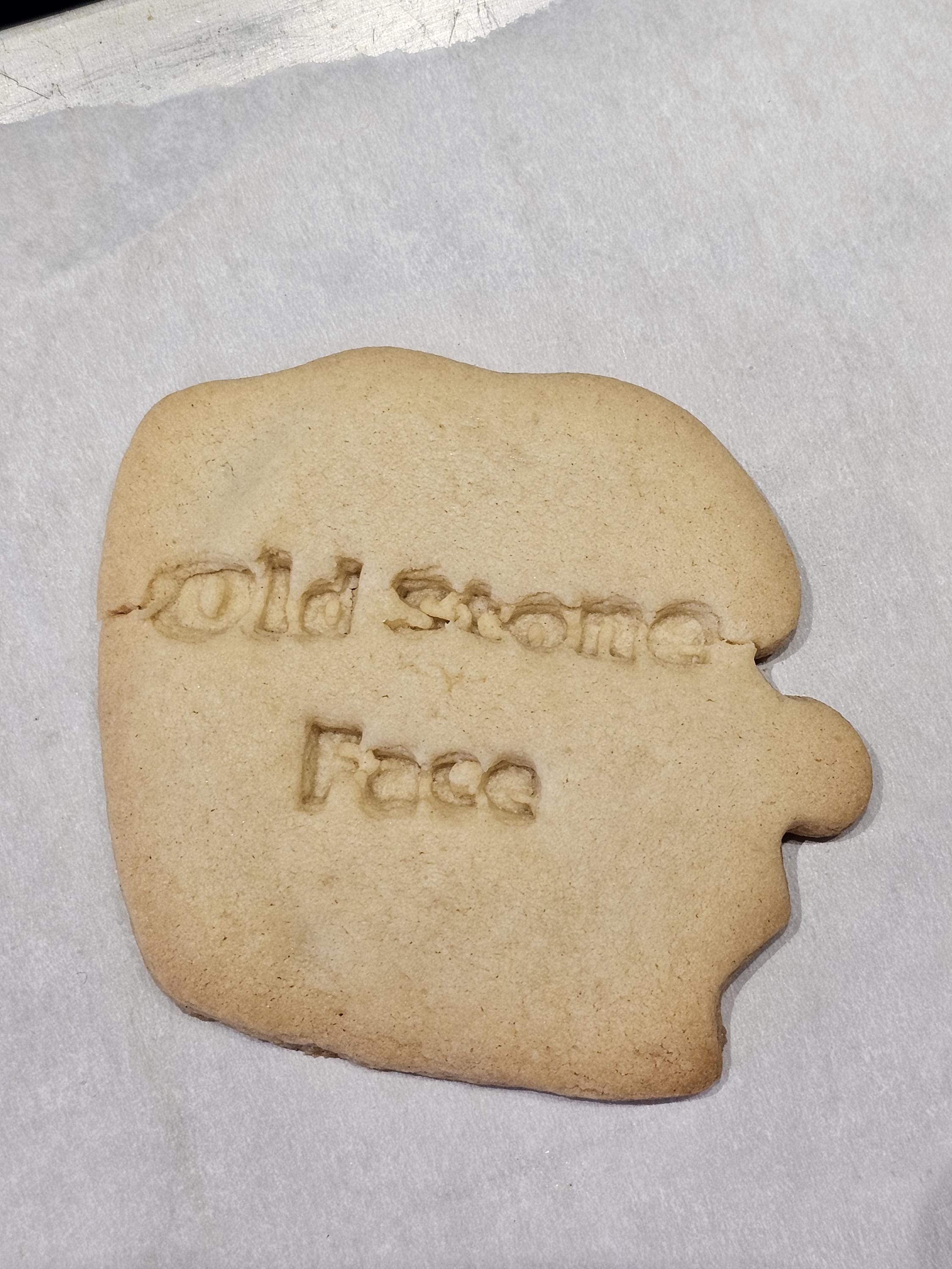 3D Printed Old Stone Face Cookie Cutter - Shawnee National Forest - Etsy
