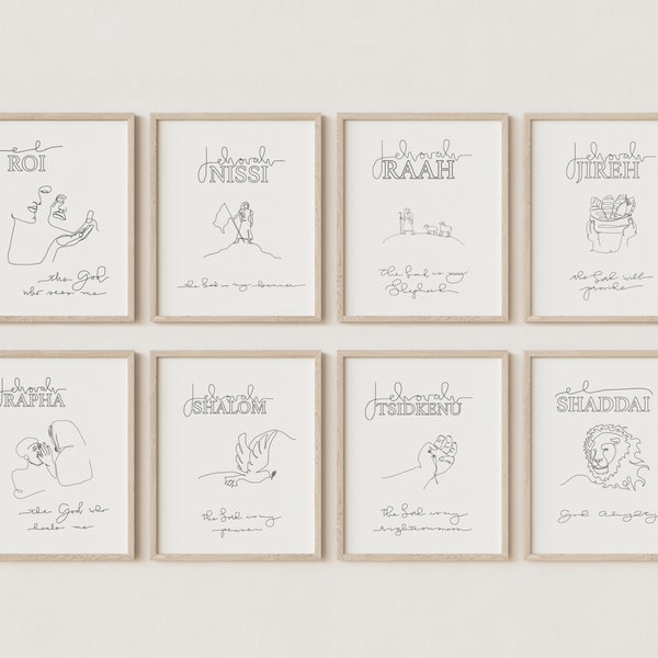 Christian Line Art - Etsy