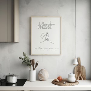 Names of God One Line Art Set of 8, Biblical Christian Printable Art ...