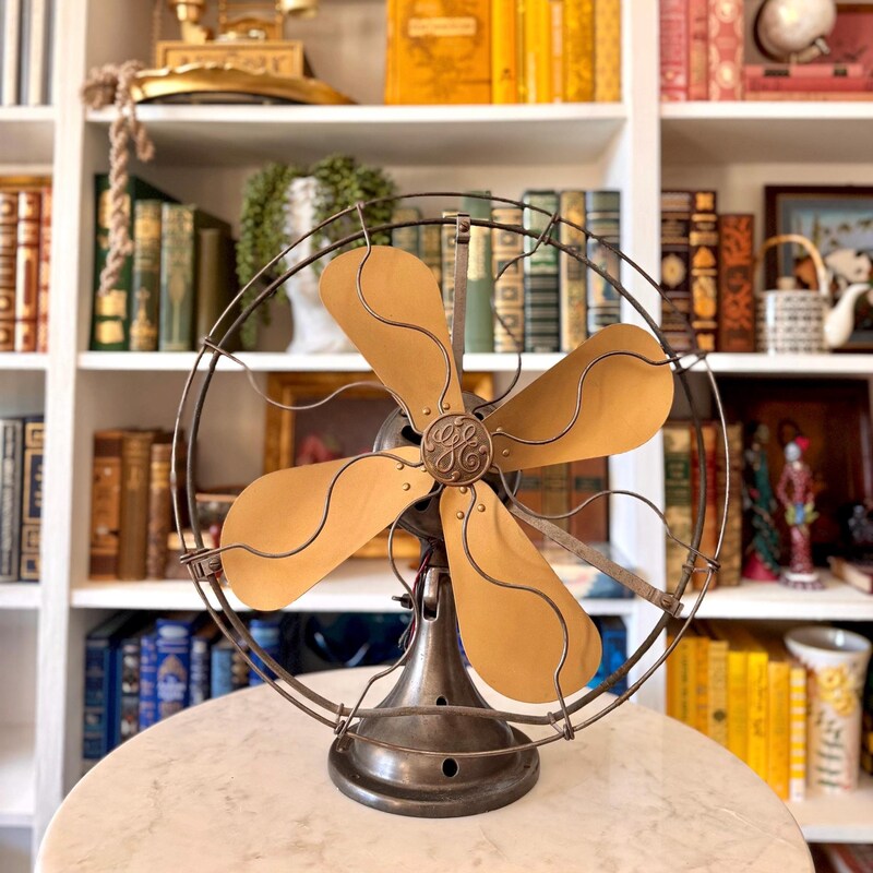 Vintage Table Fan - Etsy
