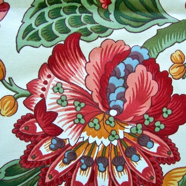 Floral Chintz Fabric - Etsy