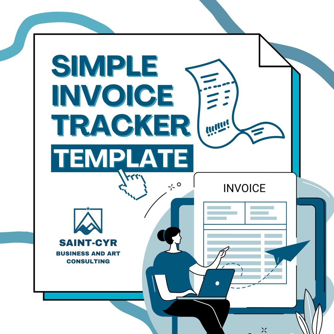 Invoice Tracker Template - Etsy