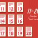 Printable Number Flash Cards 11-20, Number Cards 11-20, Counting ...