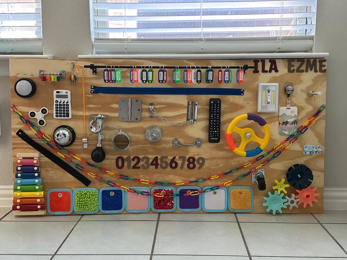 2x4 Busy Board - Etsy