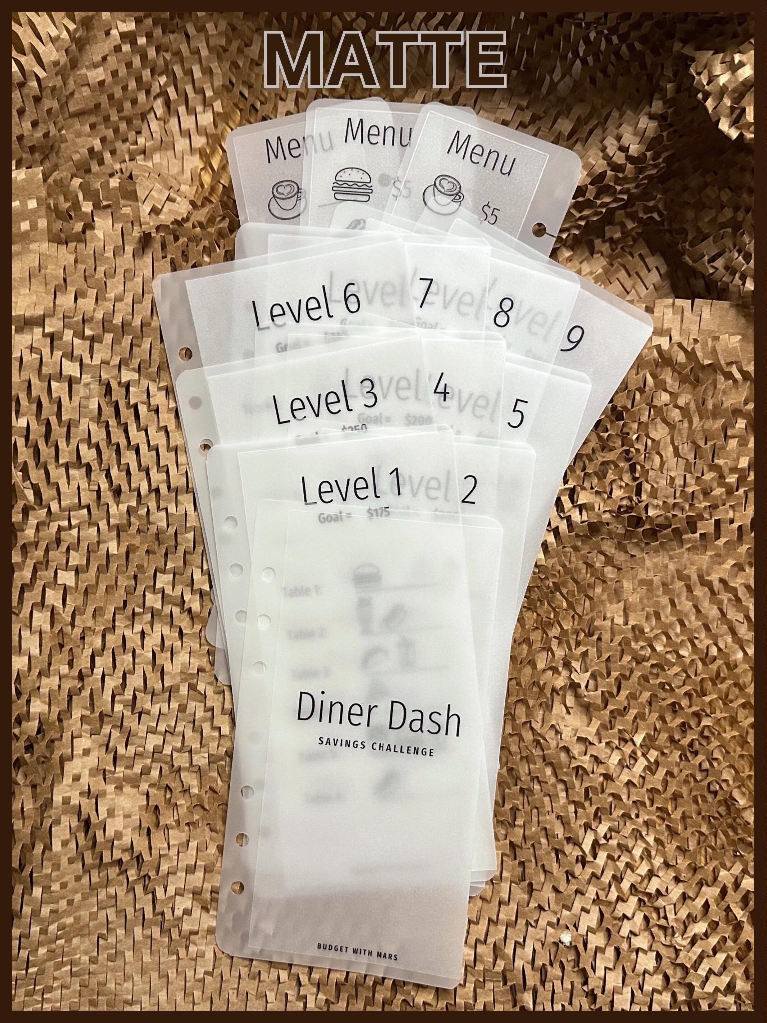 Diner Dash Savings Challenge | 2K Savings Challenge | Vellum Cash ...