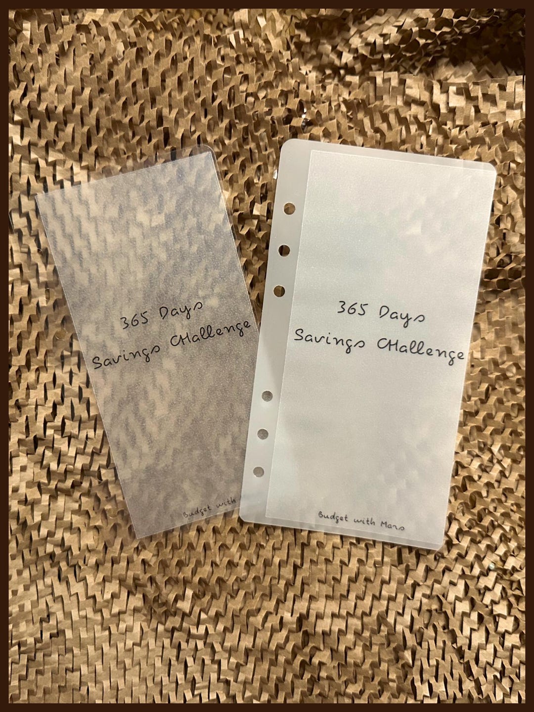365 Days Challenge | Vellum Cash Envelopes | Budget Envelopes | Money ...