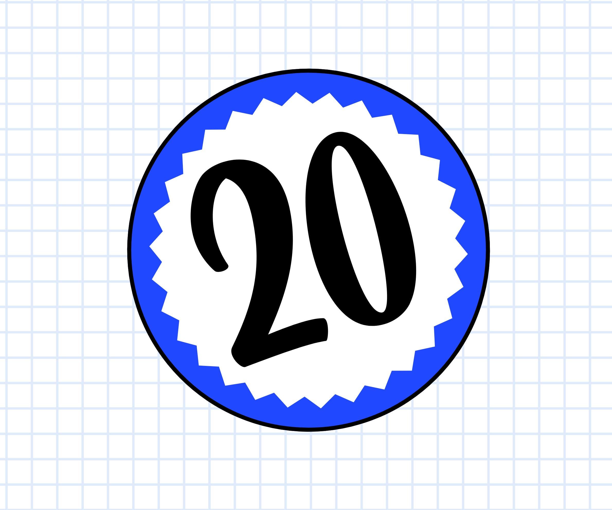 Number Labels Bright Colors, Round Number Labels, Circle Number Tags ...