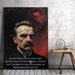 Friedrich Nietzsche Philosophy Poster Matte Vertical Posters Philosophy ...