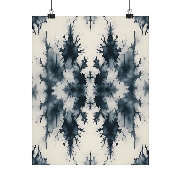 Inkblot Wallpaper - Etsy