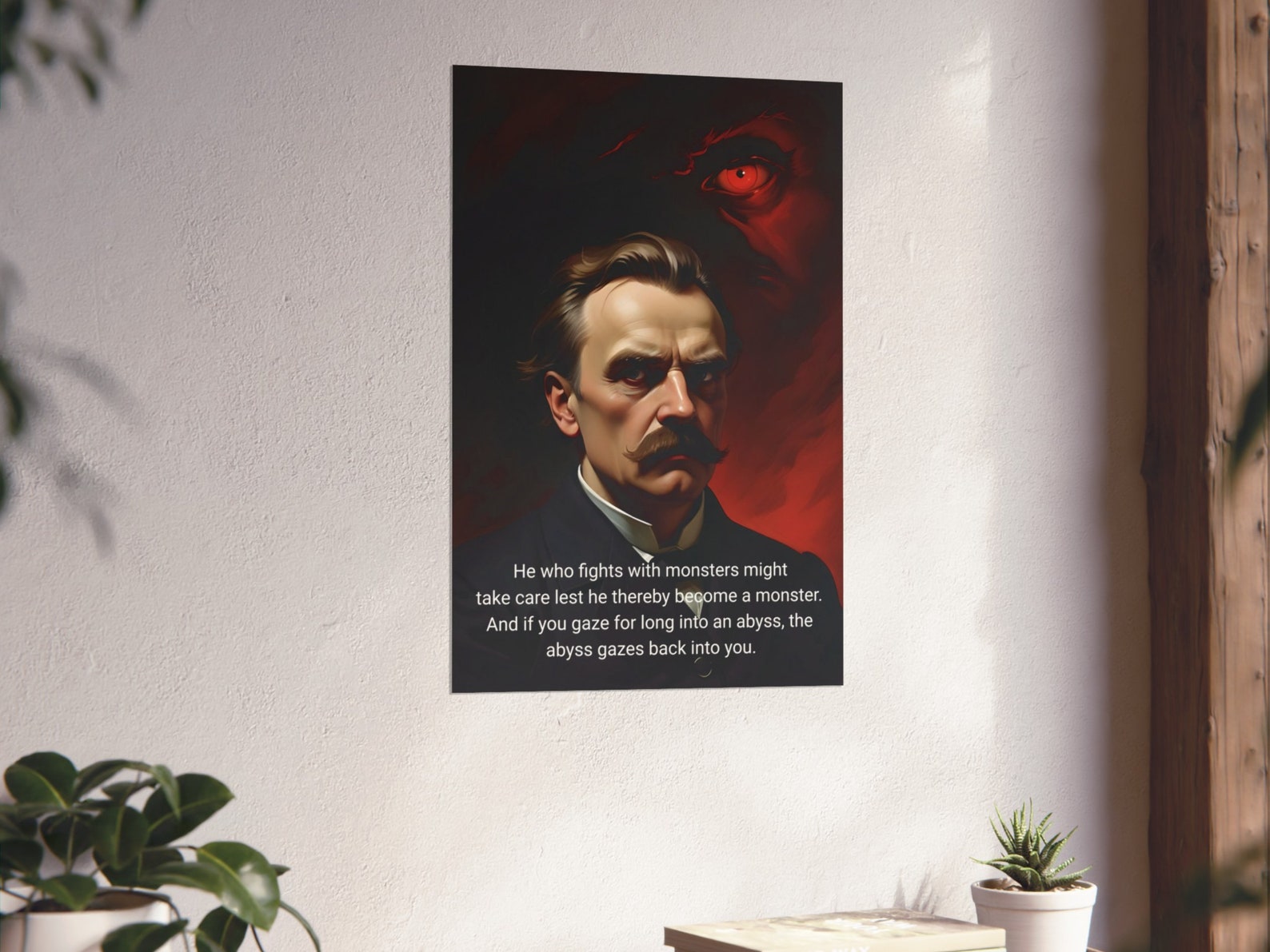 Friedrich Nietzsche Philosophy Poster Matte Vertical Posters Philosophy ...