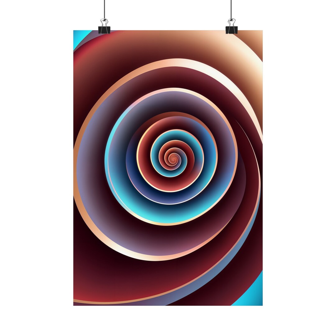 Fibonacci Wall Art Matte Vertical Posters - Etsy