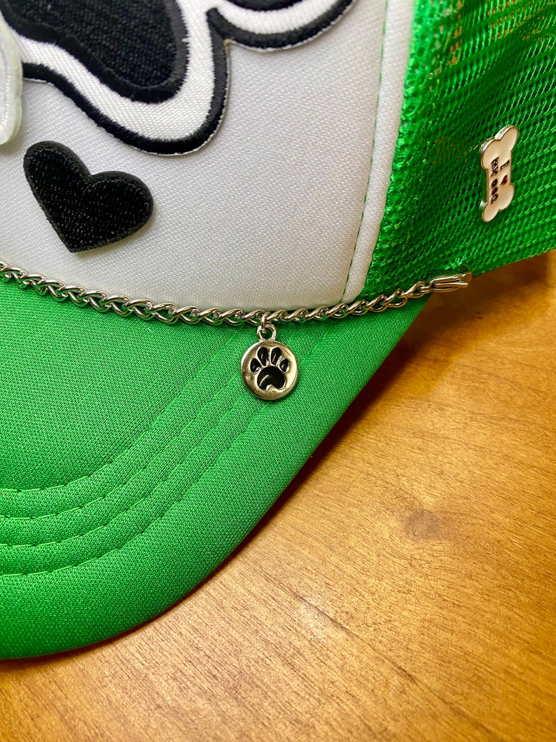 Dog Mom Patch Green Trucker Hat - Etsy