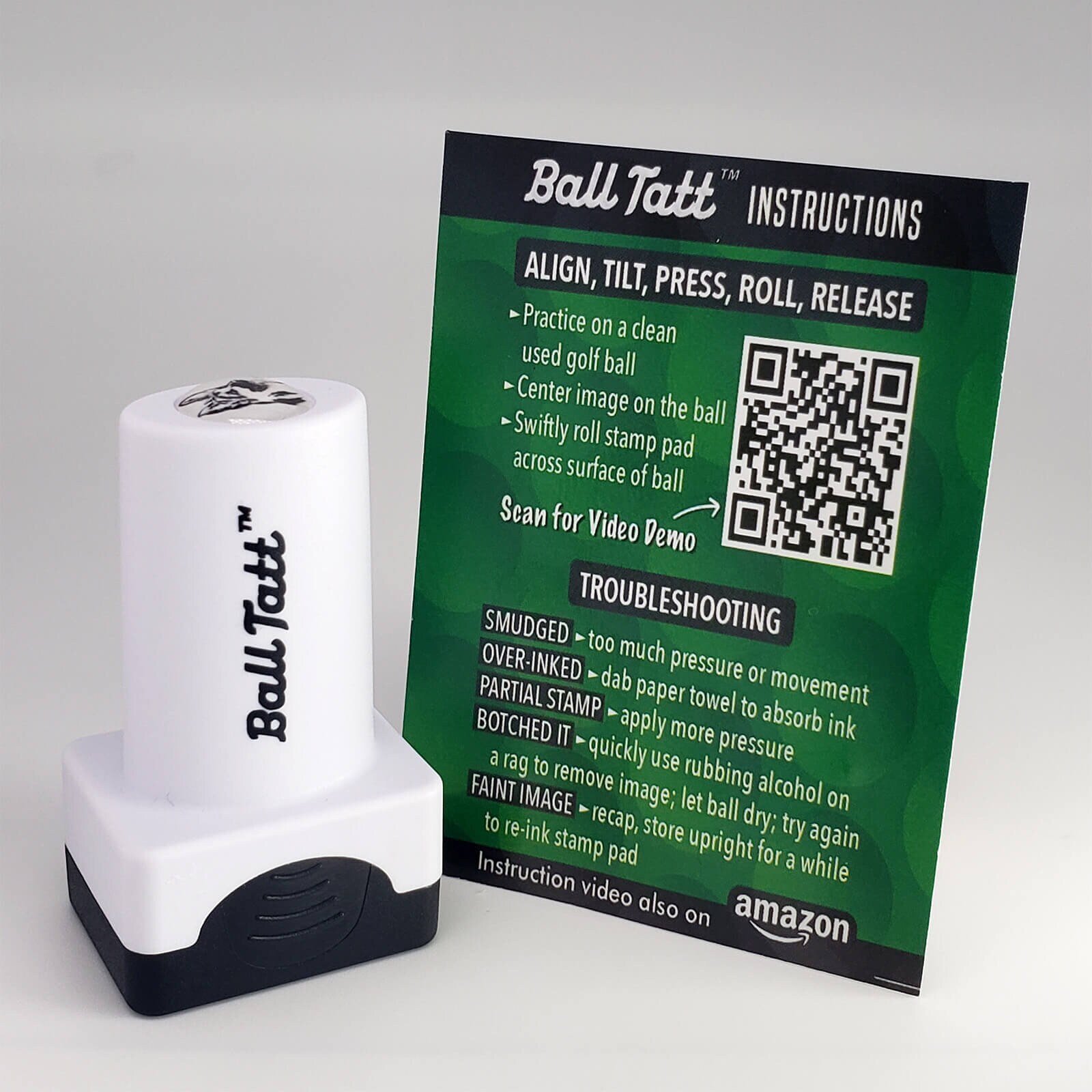Ball Tatt - German Shepherd Golf Ball Stamp, Golf Ball Stamper, Self ...