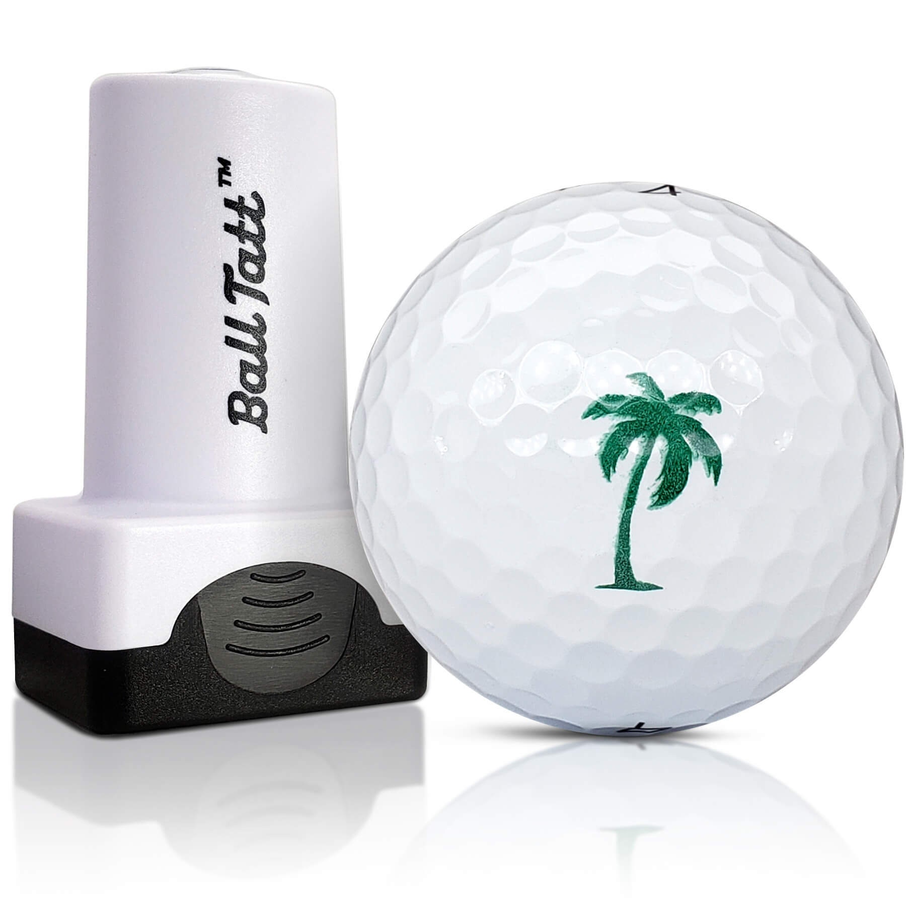 Ball Tatt Palm Tree Golf Ball Stamp, Golf Ball Stamper, Self-inking ...
