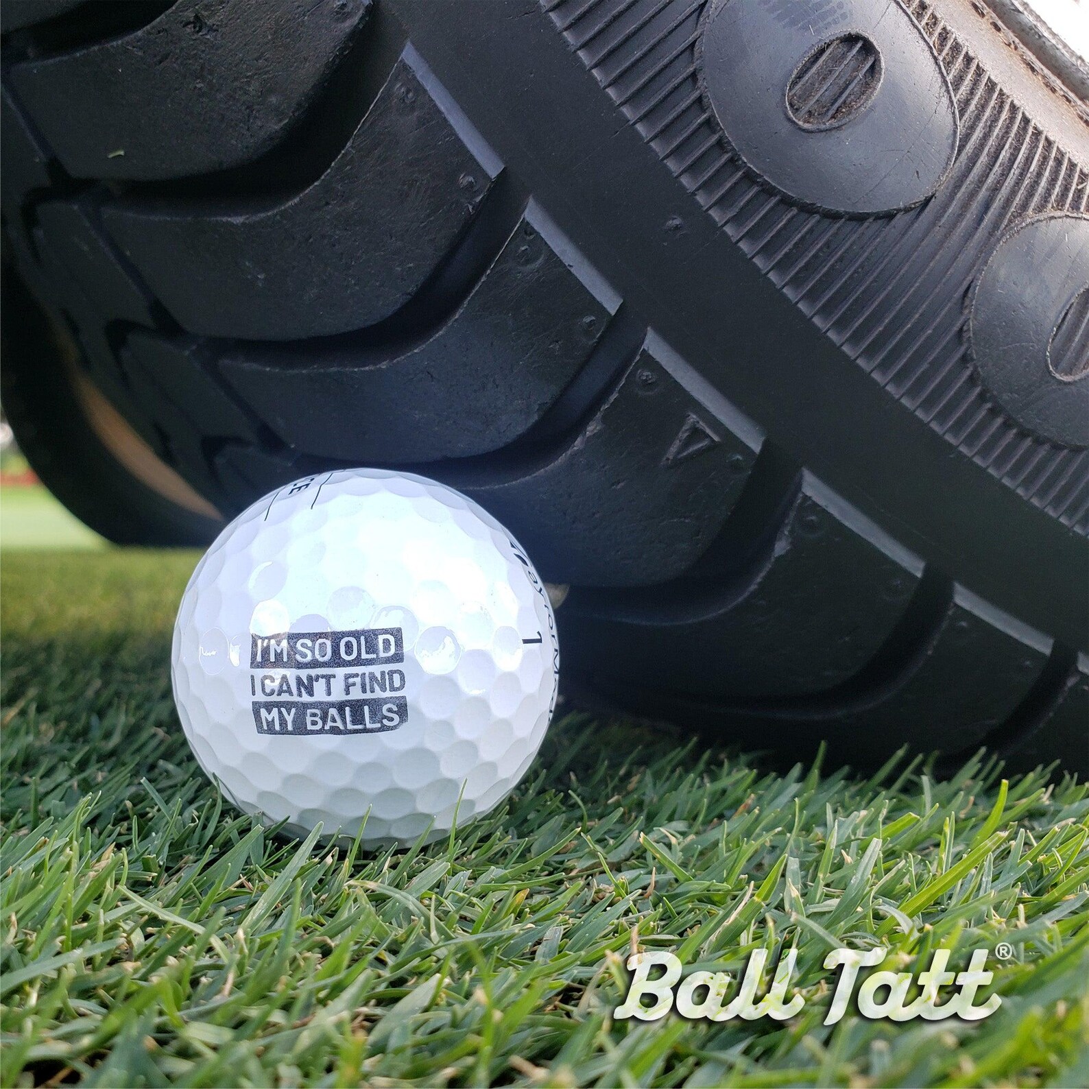Ball Tatt - Can't Find My Balls Man Golf Ball Stamp, Golf Ball Stamper ...