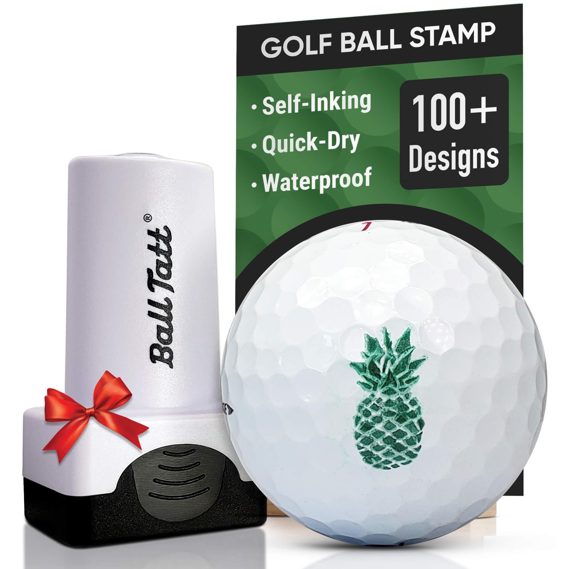 Ball Tatt - Pineapple Golf Ball Stamp, Golf Ball Stamper, Self-inking ...