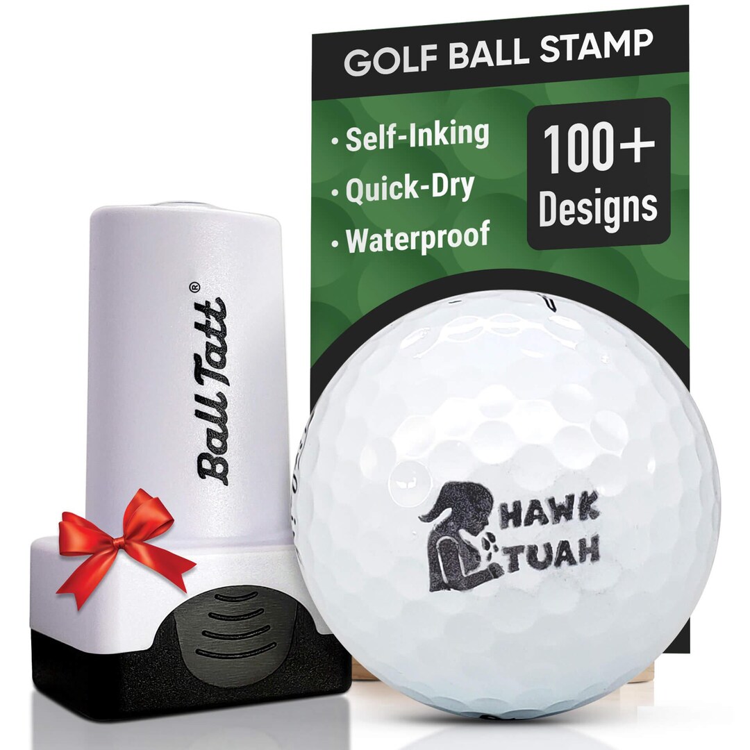 Ball Tatt - Hawk Tuah Golf Ball Stamp, Golf Ball Stamper, Self-inking ...