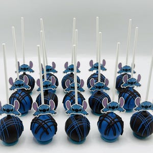 Stitch Cake Pop Decorations - Etsy