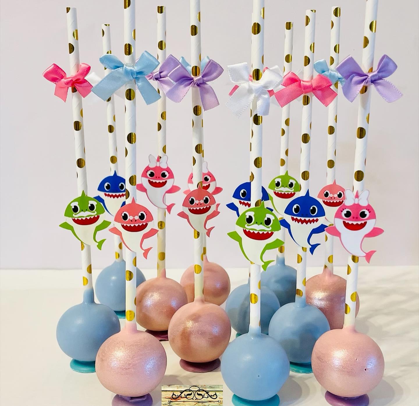 Baby Shark Cake Pops - Etsy