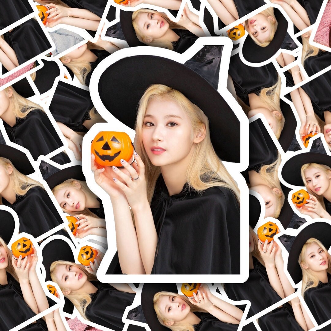 K-pop Twice Sana Halloween Stickers, Sana Stickers, Sana Merch Decor ...