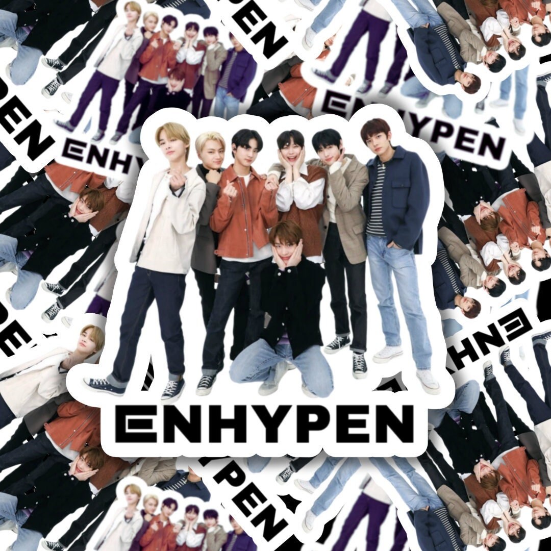 Enhypen Stickers: Kpop Merch Decor Decals - Etsy