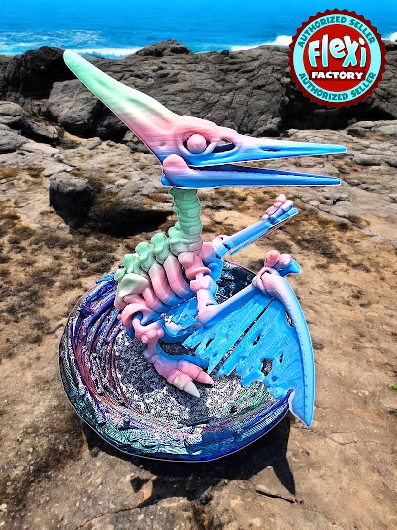 3d Printed Articulated Flexi Bone PTERANODON Skeleton as Seen on Tiktok ...