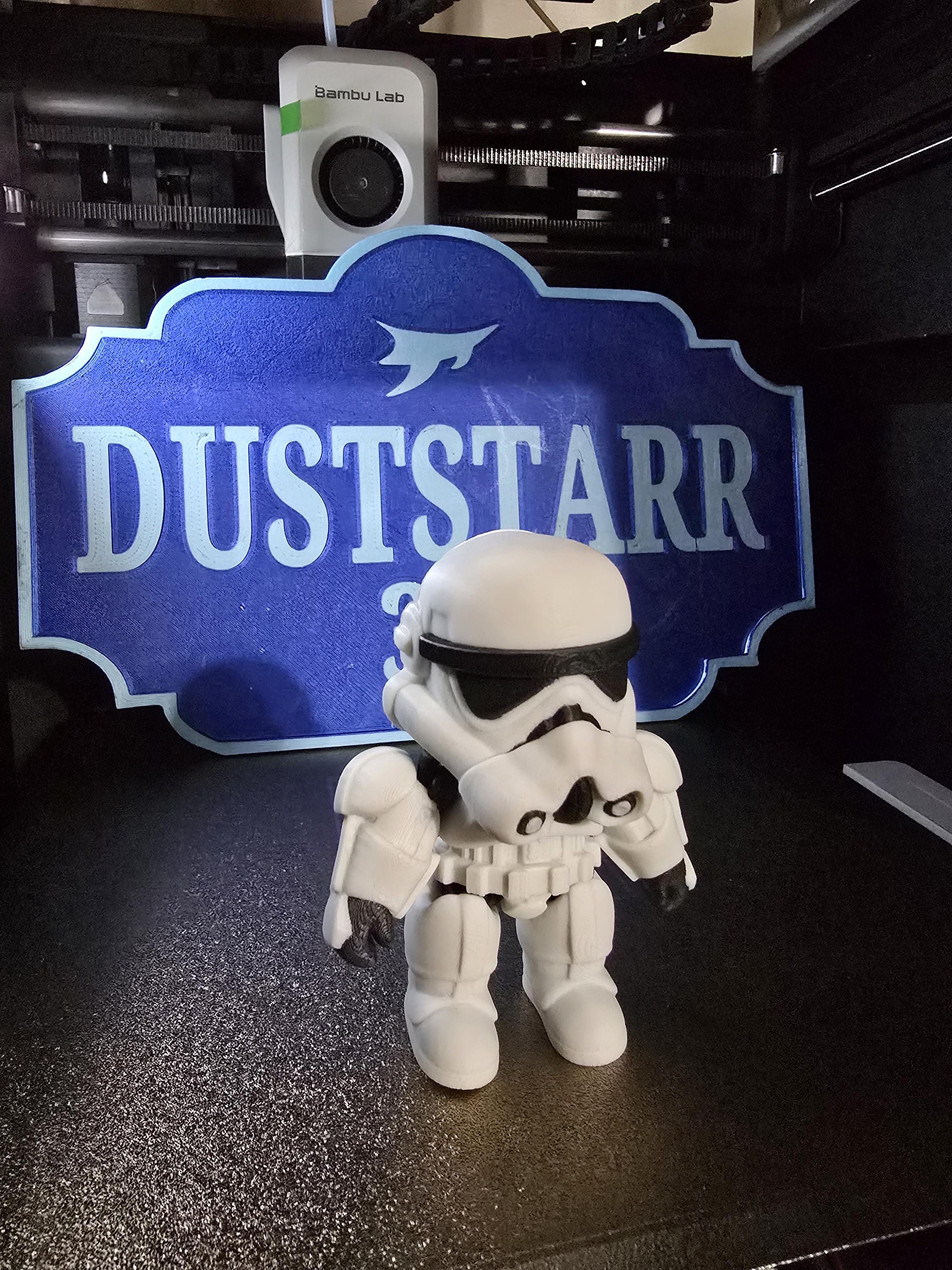 3D Printed Flexi Stormtrooper, Star Wars Fidget Toy - Etsy