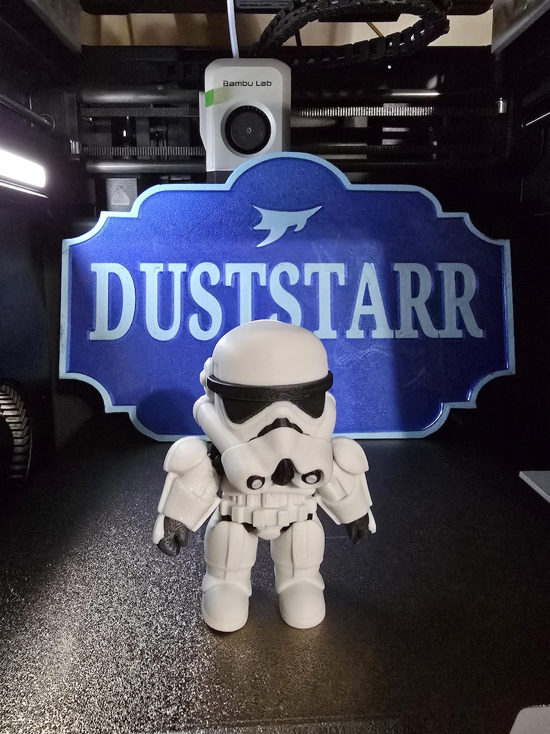 3D Printed Flexi Stormtrooper, Star Wars Fidget Toy - Etsy