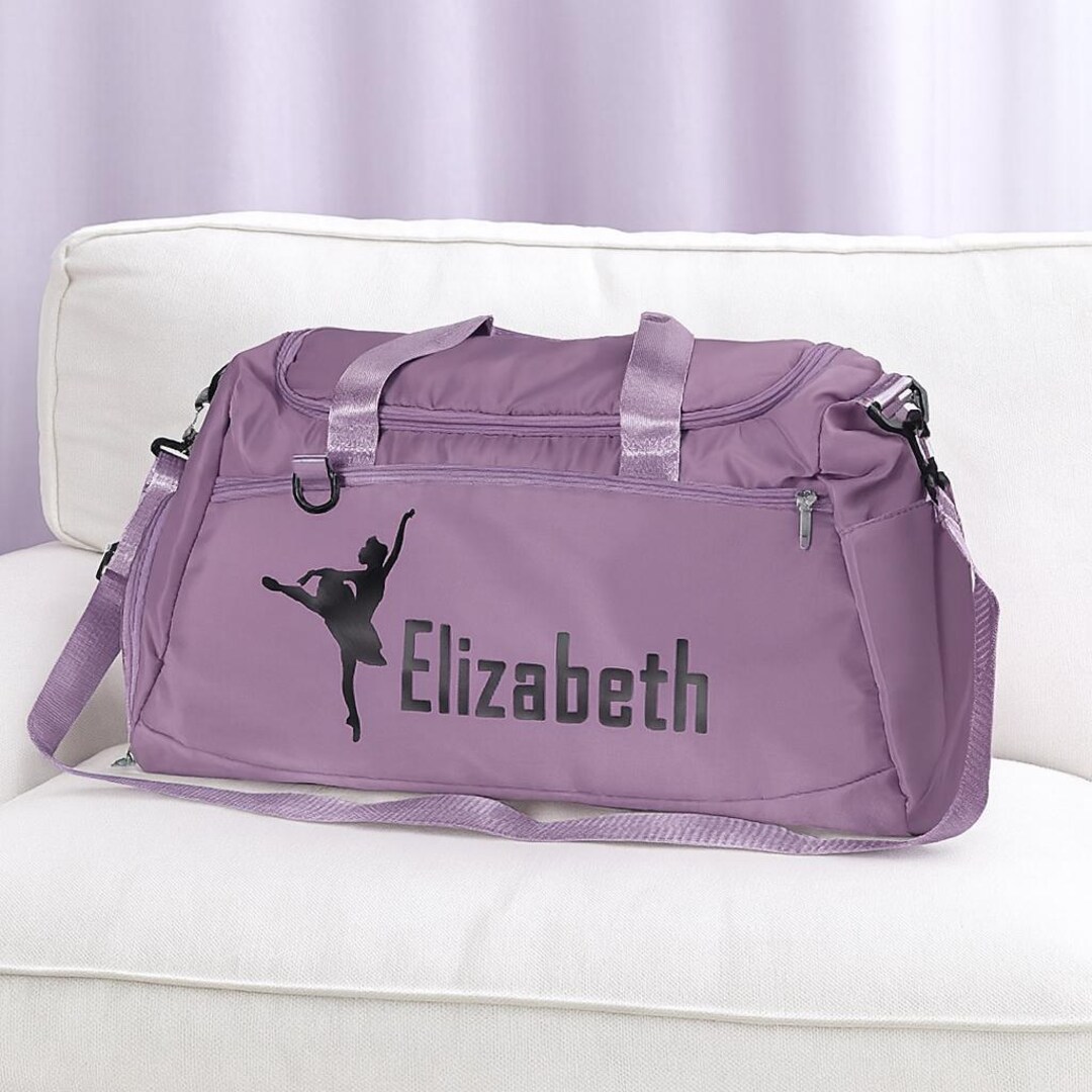 Custom Dance Kit Duffel Bag With Name | Personalized Ballet, Gymnastics ...