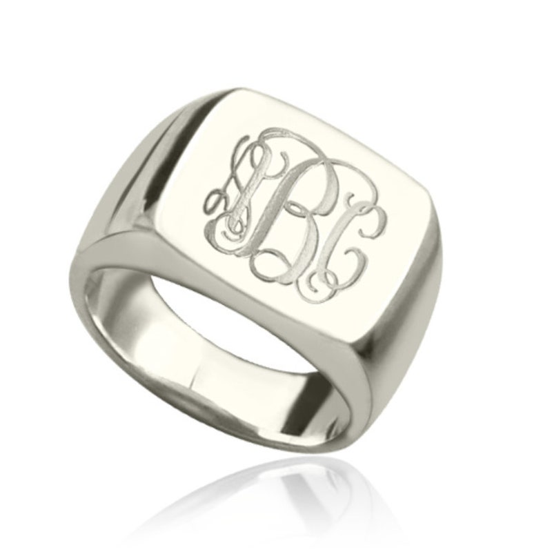 4 Initial Monogram - Etsy