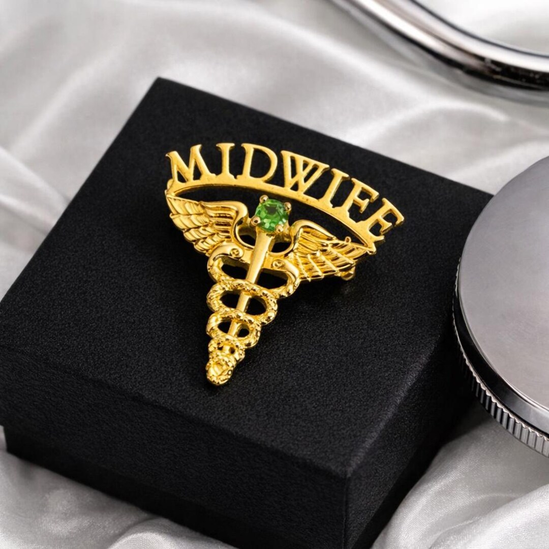 Medical Caduceus Nurse Graduation Pin, RN BSN Pinning Ceremony Gift ...