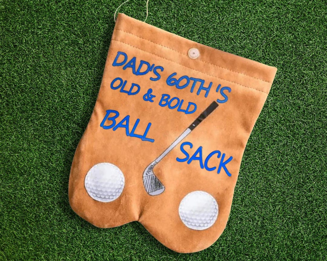 Personalized Name Golf Ball Sacks | Portable Flannelette Golf Ball Bag ...