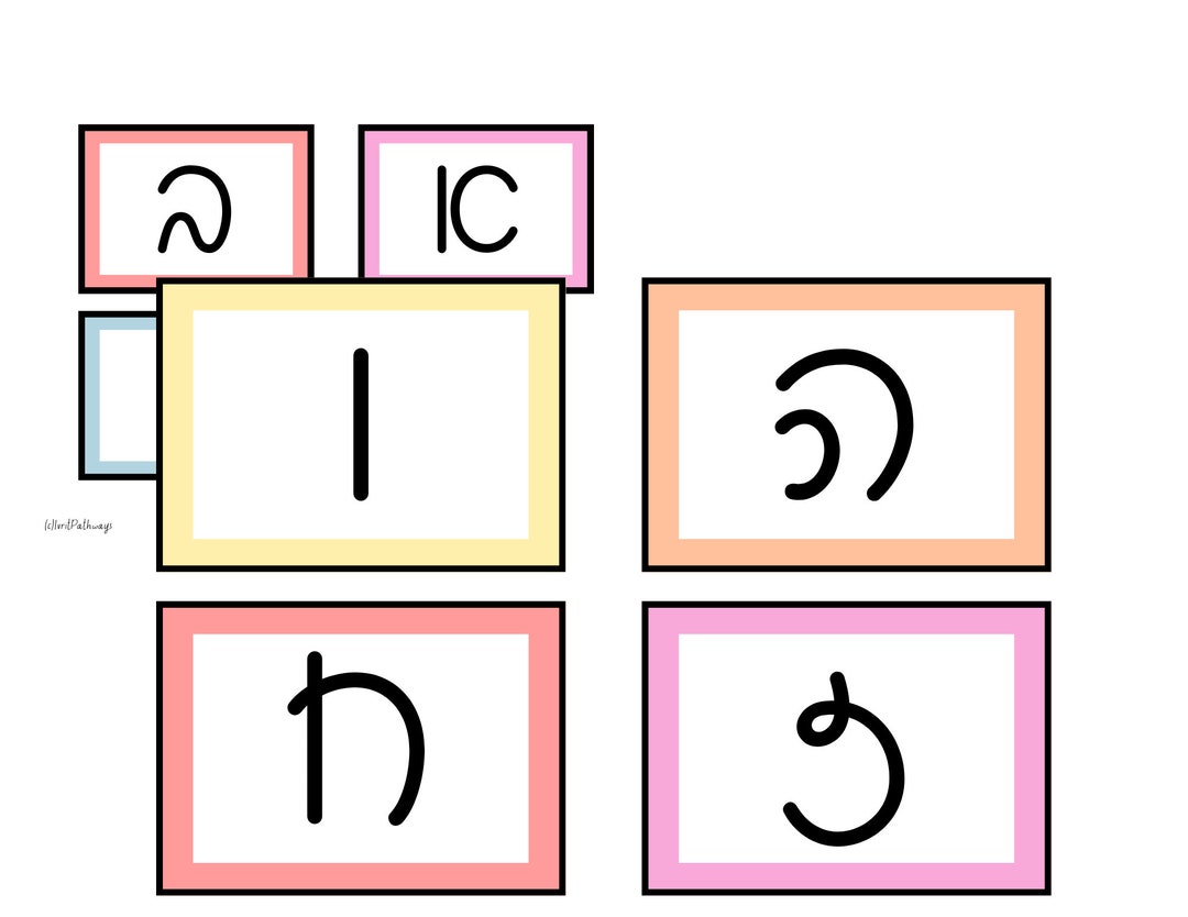 Cursive Hebrew Alphabet Cards, Classroom Learning (digital Download) - Etsy