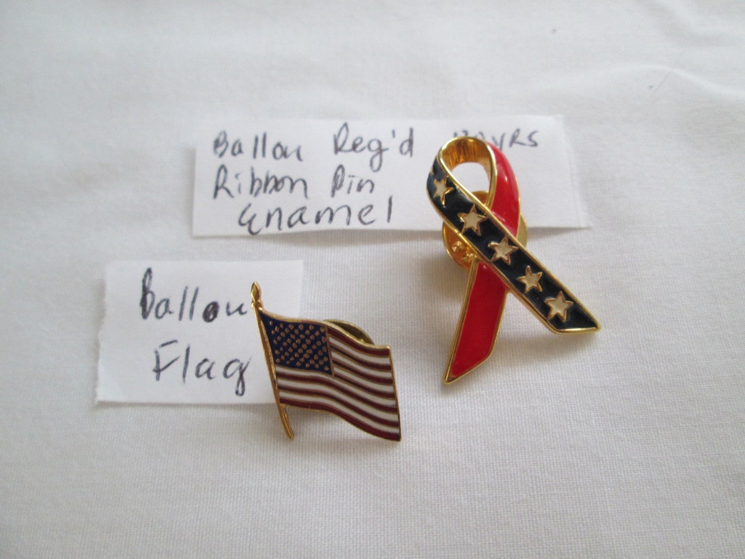 Ballou Patriotic Pins Vintage - Etsy