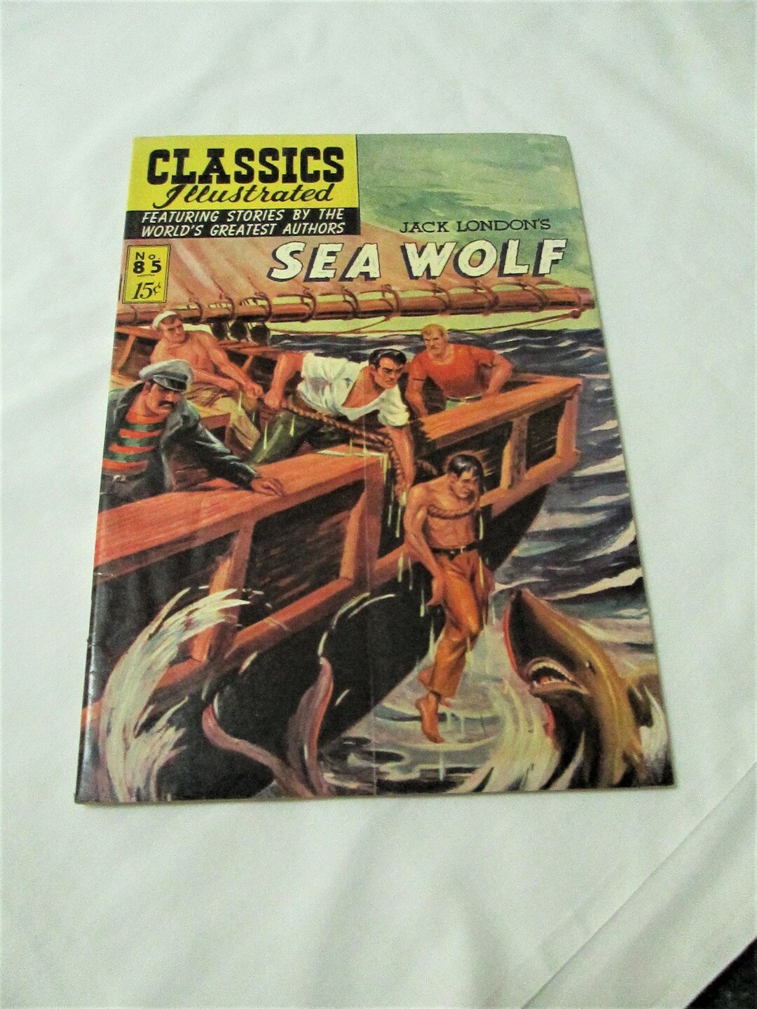 Classics Illustrated 85 Sea Wolf Comic Book 1951 - Etsy