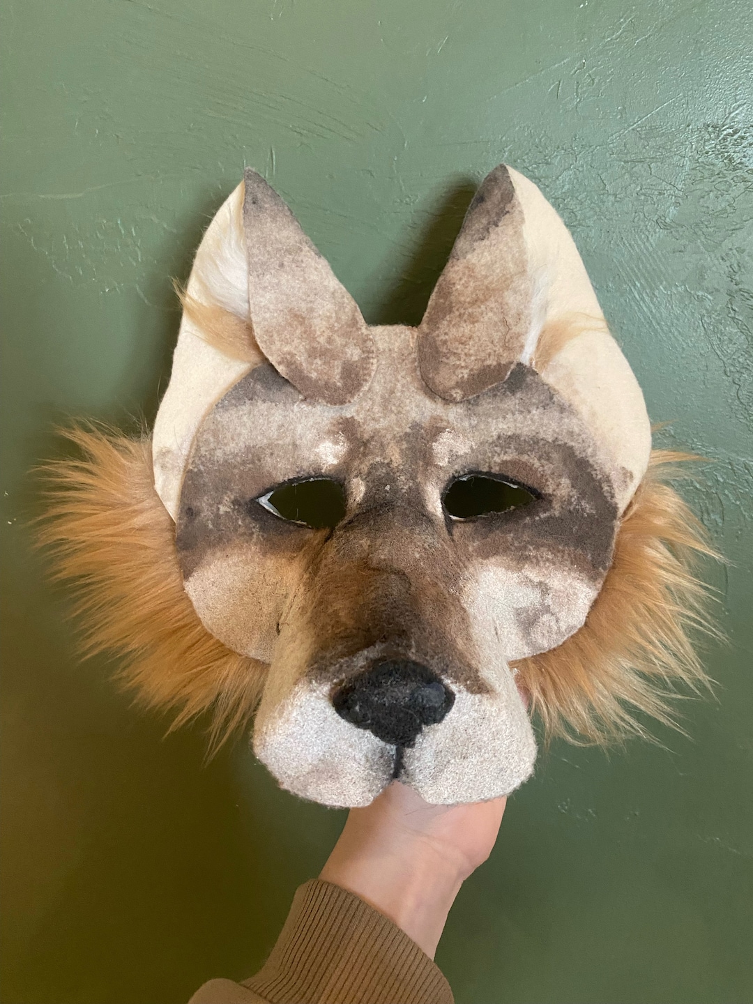 Coyote Mask - Etsy