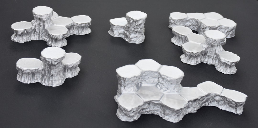 Table Top Terrain, 3D Printed Table Top Terrain, War Game Terrain ...