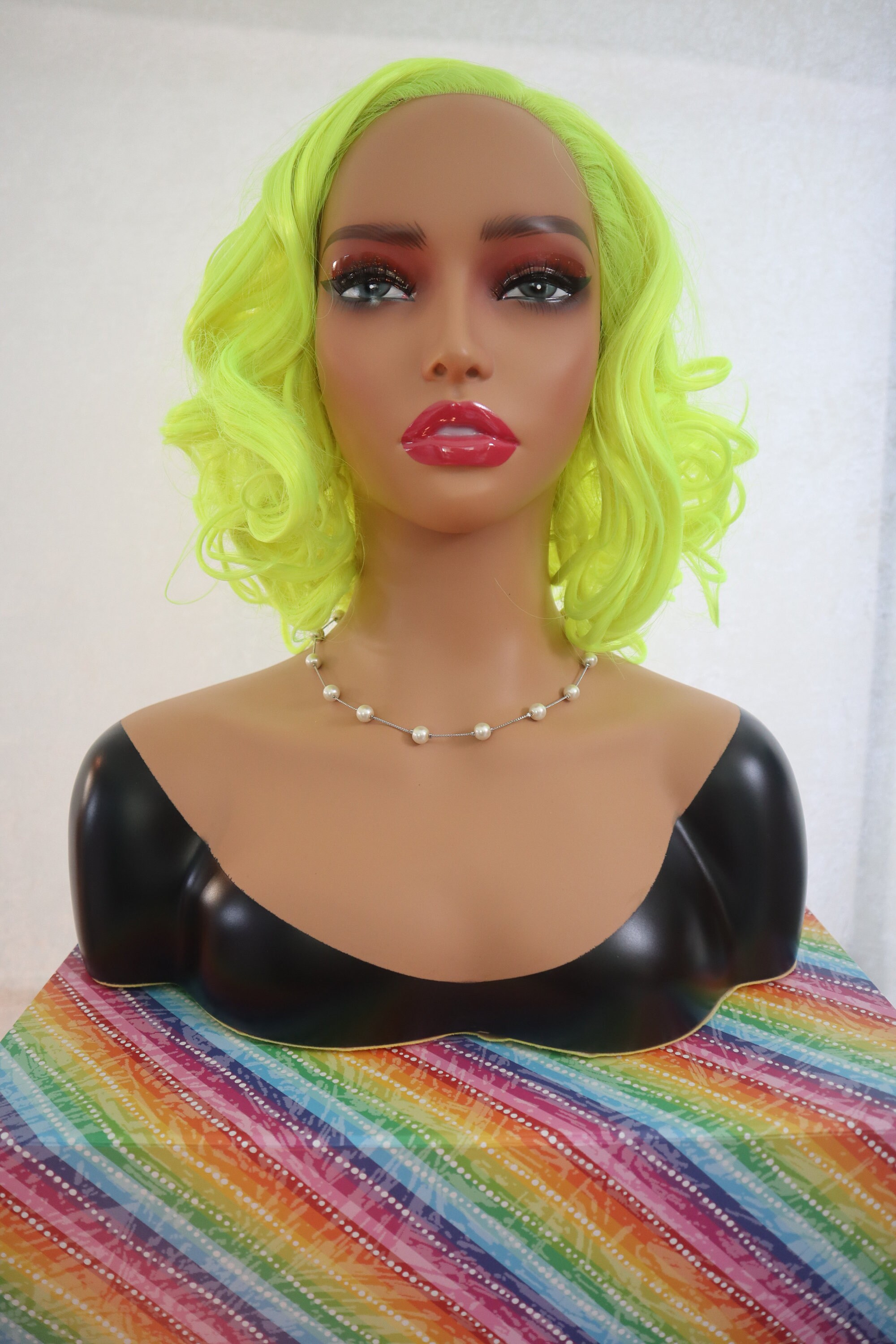 Marilyn Monroe Neon Yellow Lace Front Wig - Etsy
