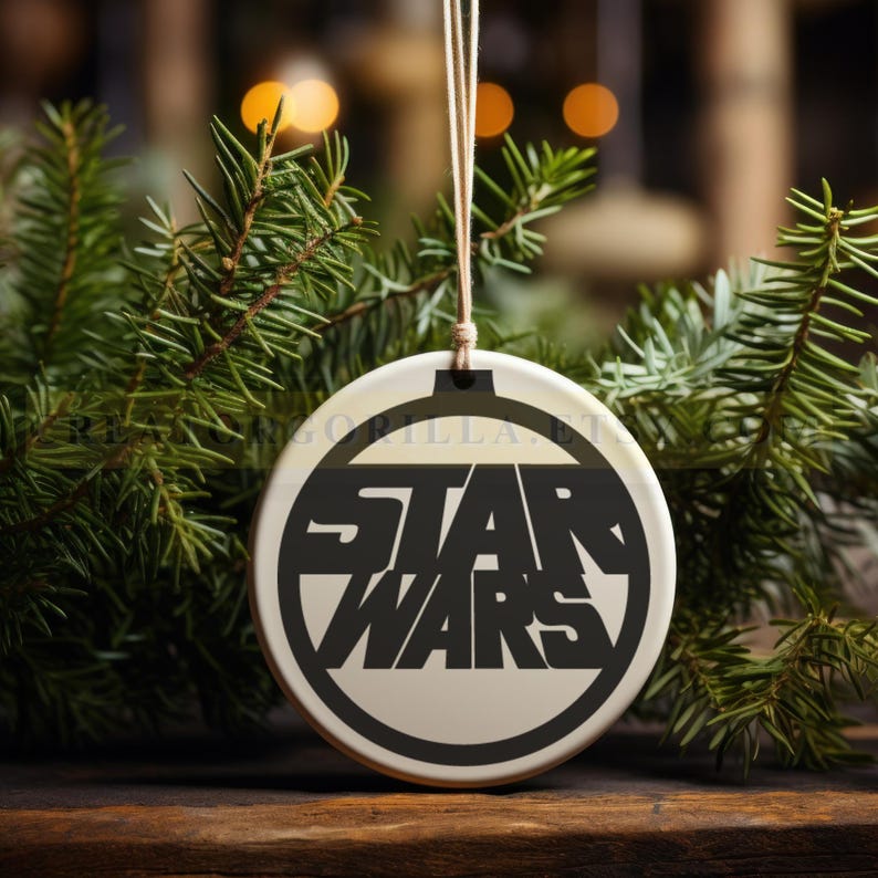 Star Wars Christmas Ornaments Bundle 40 Files, Christmas Tree ...