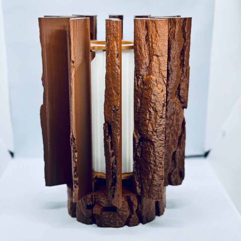 Rustic Log Lamps - Etsy