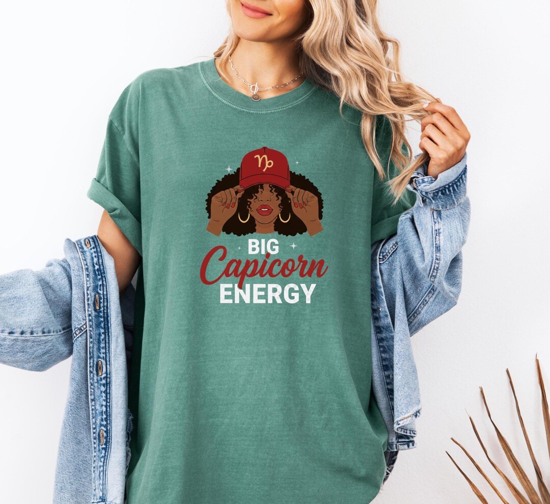 Big Capricorn Energy Zodiac, Black Woman Illustration, Capricorn Wall ...