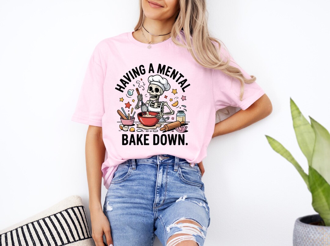 Having a Mental Bake Down PNG, Funny Skeleton Chef Baking SVG ...