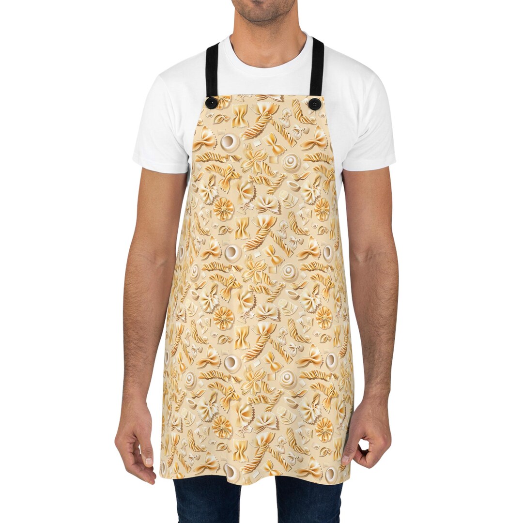 Pasta Chef Apron, Kitchen Pinafore, Abstract Pinafore for Women, Cute ...