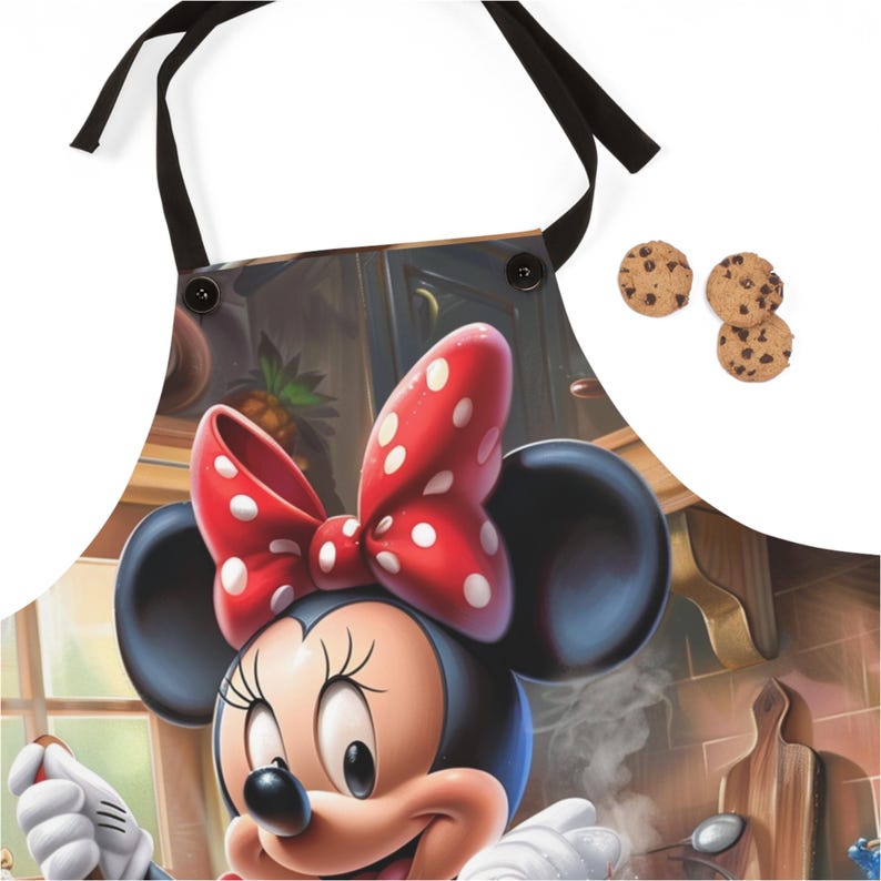 Disney Chef Apron, Kitchen Pinafore, Pinafore for Women, Cute Kitchen ...