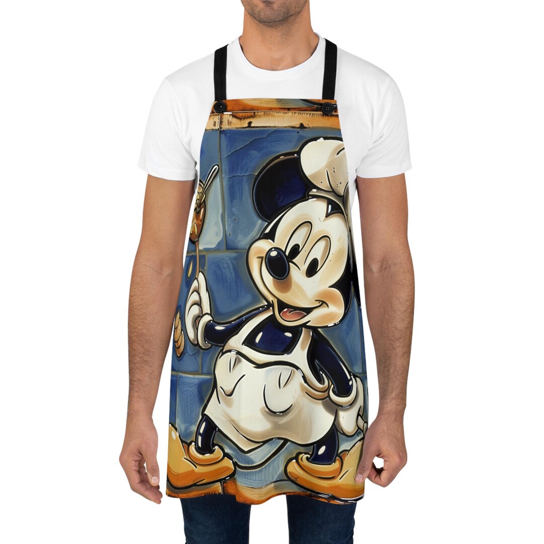 Disney Chef Apron, Kitchen Pinafore, Pinafore for Women, Cute Kitchen ...
