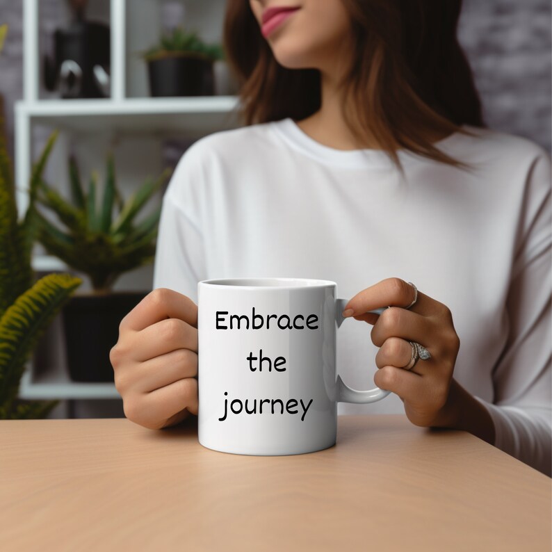 Inspirational Mug, Positive Quote, Mental Health Coffee Mug ...
